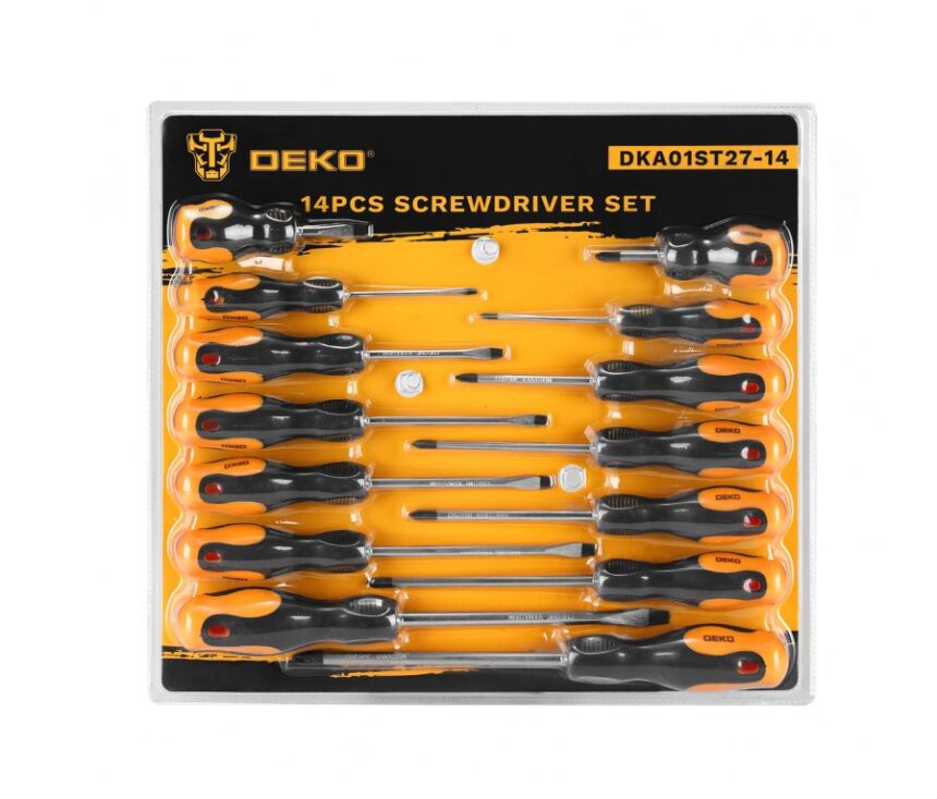 Σετ Κατσαβίδια 14 τεμ. DEKO DKA01ST27-14 - DekoTools